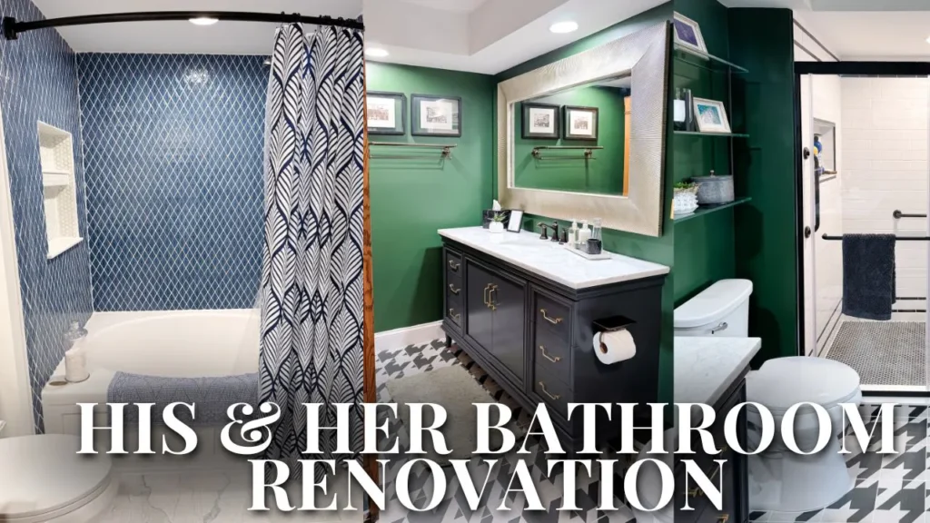His and Hers Bathroom Renovation - Free Spirit Bundle | Home Decor ...